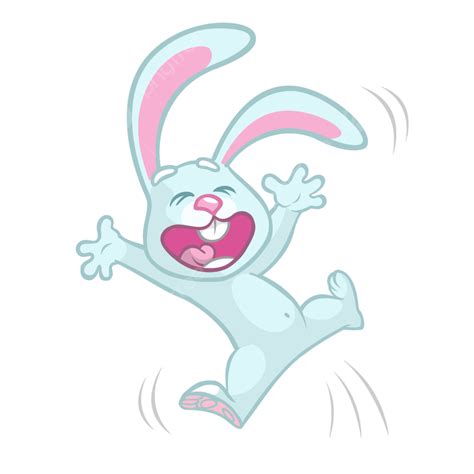 Rabbit Hopping Vector PNG Vector PSD And Clipart With Transparent