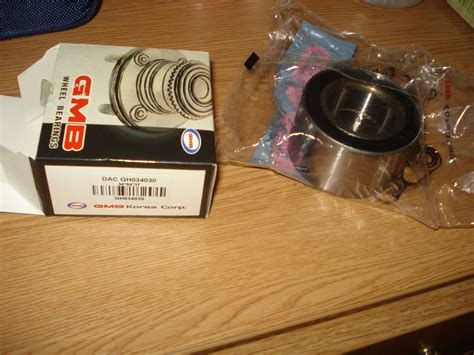 GH034030 ПОДШИПНИК ПЕРЕДНЕЙ СТУПИЦЫ GMB | Запчасти на DRIVE2