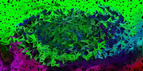 Light Pink Green Vector Triangle Mosaic Design 17258823 Vector Art At Vecteezy