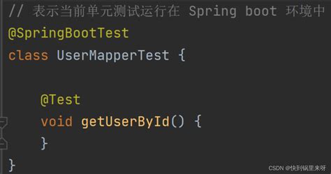 Spring Boot 单元测试springboot单元测试 Csdn博客