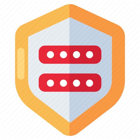 Password Shield Safety Shield Buckler Protection Shield Passcode Shield Icon Download On