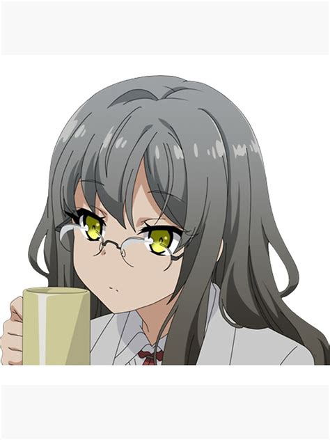 Rio Futaba Bunny Girl Senpai Poster For Sale By Sm3km Redbubble