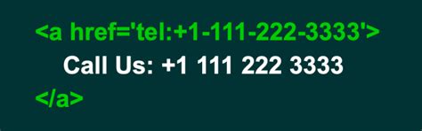 how to add a click to call link to your websites this call button