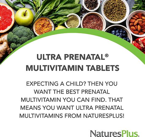 Buy NaturesPlus Ultra Prenatal Multivitamin - 800 mcg Folate, 90 ...