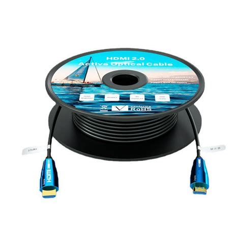 สายไฟเบอร์ออฟติก Hdmi Cable V21 8k 60hz 4k 60hz สายยาว 30เมตร 40เมตร