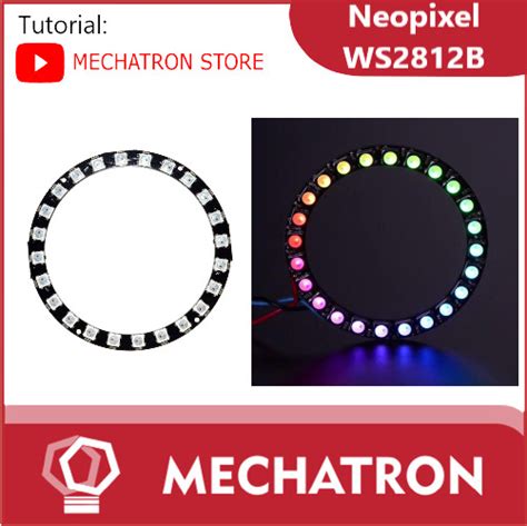 Jual 24 Bit Led Ws2812 5050 Rgb Led Ring Lamp Light Neopixel Arduino