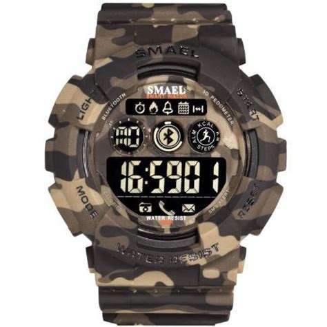 Купить Оригинальные мужские спортивные часы SMAEL 8013 Bluetooth smart ...