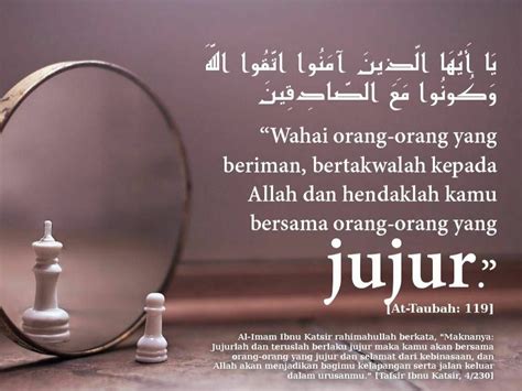 Jujur Lebih Baik Dari Kebohongan Yang Rumit PESANTREN TEKNOLOGI MSBS ACEH