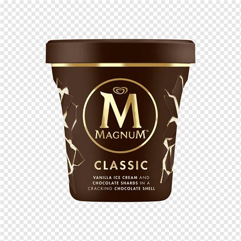 Chocolate Ice Cream Magnum Milk Small Tub Cream Grocery Store