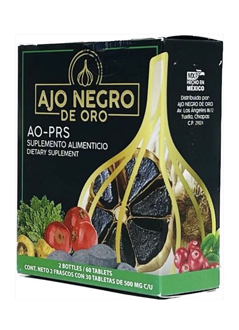 Ajo Negro De Oro Ao Prs Tabs Farmacia Olivos