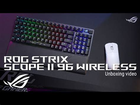 Rog Strix Scope Ii Wireless Unboxing