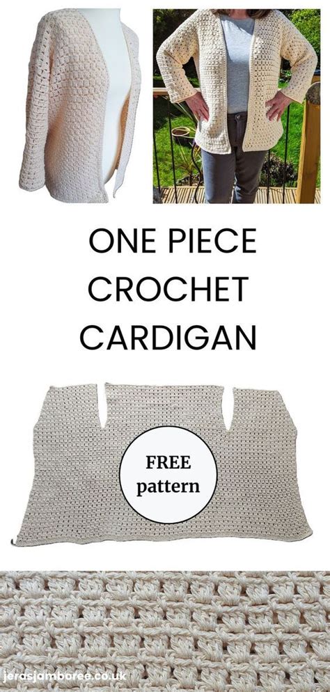 Larissa Crochet Cardigan Pattern Jera S Jamboree In 2024 Crochet