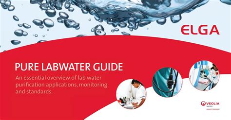Pure Water Drives Most Lab Experiments So Problems With Your Water