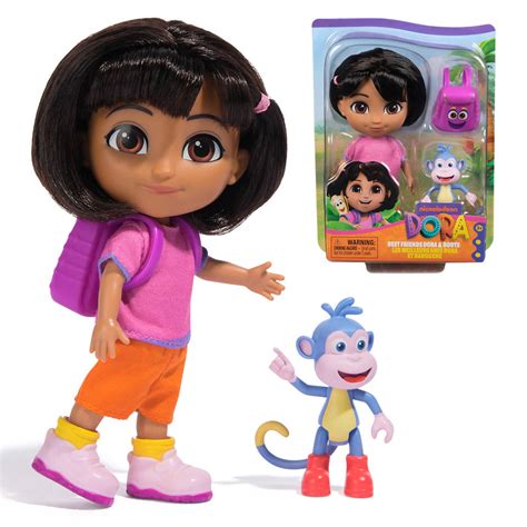 Dora Pop Met Rugzak En Boots Figuur 15 Cm