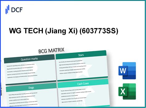 Wg Tech Jiang Xi 603773ss Bcg Matrix Analysis Dcf Swot Canvas Pestel Bcg Editable