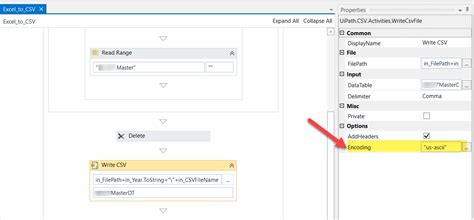 Write Csv As Csv Instead Of Csv Utf 8 Help Uipath Community Forum