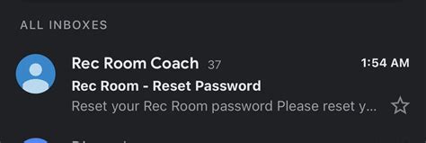 constant password reset emails r recroom