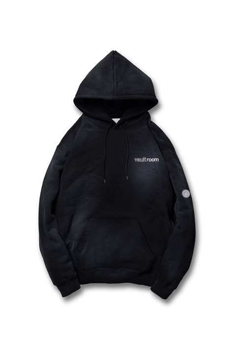 Luminous Logo Hoodie Blk Vaultroom
