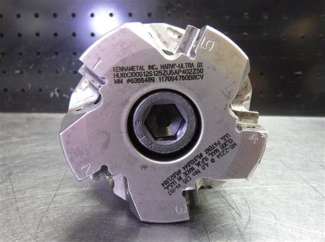 Kennametal Harvi Ultra 8x 3 Milling Cutter Hu8x300s12s125zu5ap402z50