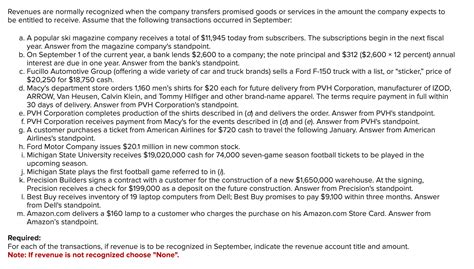 Solved Revenues Are Normally Recognized When The Company