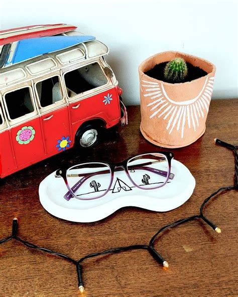 Diy Air Dry Clay Glasses Tray Air Dry Clay Projects Diy Air Dry Clay