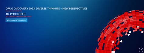 Elrig Drug Discovery 2023 Diverse Thinking New Perspectives