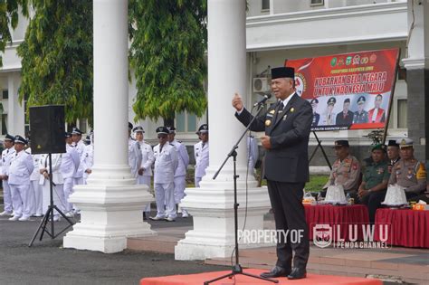 Peringati Hari Bela Negara Bupati Luwu Minta ASN Pererat Kebersamaan
