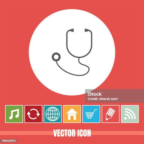 모바일 애플 리 케이 션에 대 한 매우 유용한 보너스 아이콘 청진 기의 매우 유용한 벡터 아이콘 소프트웨어 Gt 웹 건강 진단에 대한 스톡 벡터 아트 및 기타 이미지