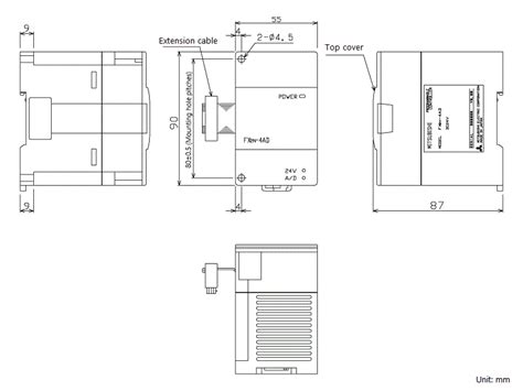 Fx2n 4ad Download Dimensions And Cad Melsec F Series Programmable Controllers Melsec Search By