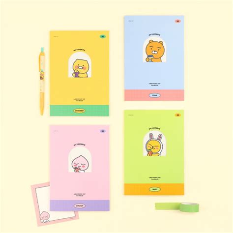 카카오프렌즈 B6 돔송창 노트 라이언 어피치 무지 춘식이 믿고 사는 즐거움 Ssg Com