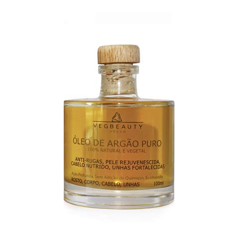 ÓLEO DE ARGÃO PURO VEGBEAUTY 50ML ECO Friendly Shop