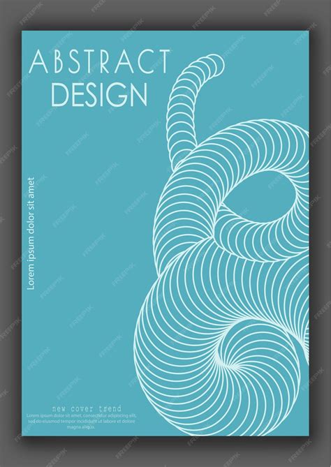 Premium Vector Threedimensional Spiral Effect The Dynamic Shape Of