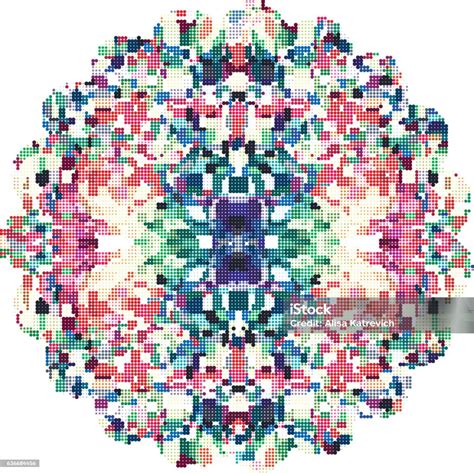 Colorful Mosaic Background Abstract Modern Design Vector Illustration Stock Illustration