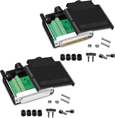 Anmbest Db15 Solderless Serial To 15 Pin Port Terminal Female Adapter Connector