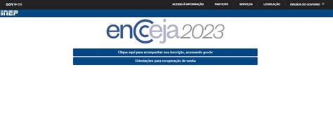 Cartão de Confirmação Encceja 2023 Como emitir