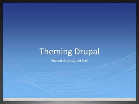 Theming Tips And Tricks Ppt