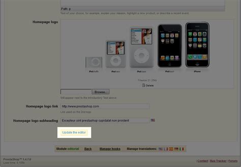 Prestashop Home Text Editor Tutorial Web Hosting Hub