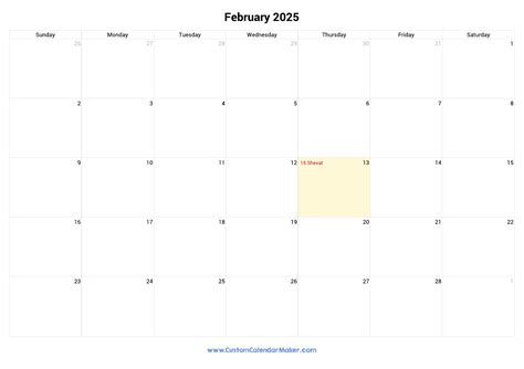 February Sun Holidays 2025 List John J Albers
