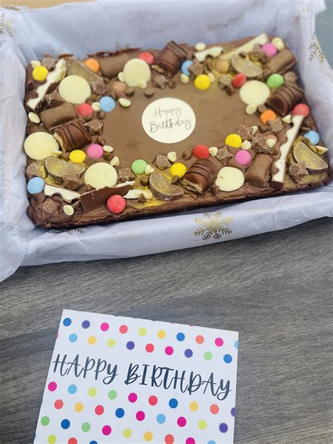 Birthday Brownie Slab Fabulous Brownies