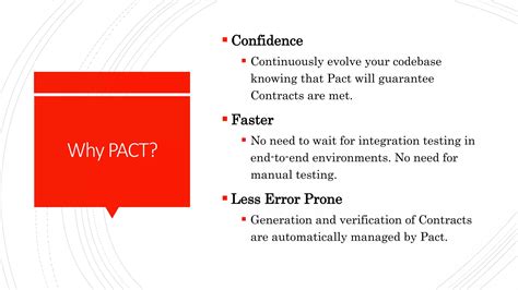 consumer driven contract testing pact pptx