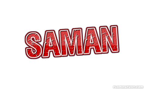 Saman Logo Free Name Design Tool From Flaming Text