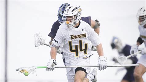 Towson Mens Lacrosse Grinds Out Victory At Fairfield Towson