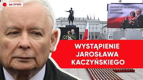 14 rocznica katastrofy smoleńskiej Wystąpienie Jarosława Kaczyńskiego