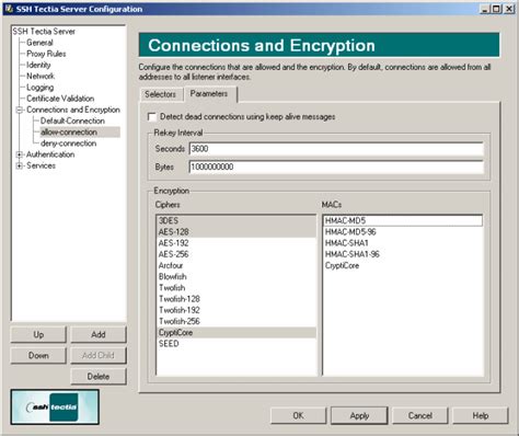 Connections And Encryption