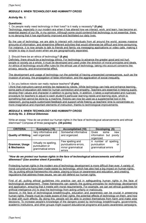 Sts La Module Science Technology And Society Lectures Module