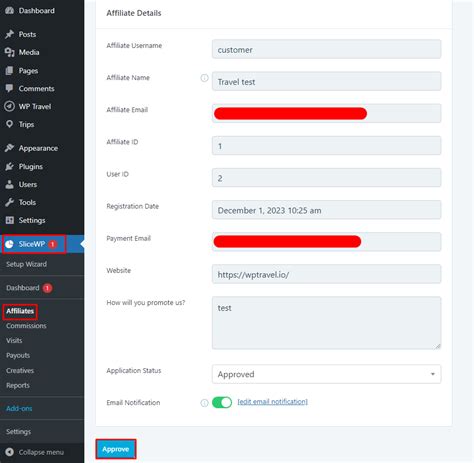 How To Configure Wp Travel Slicewp Affiliate Addon Settings Wp Travel