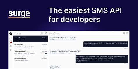 launch yc surge ⚡ the easiest sms api for developers y combinator