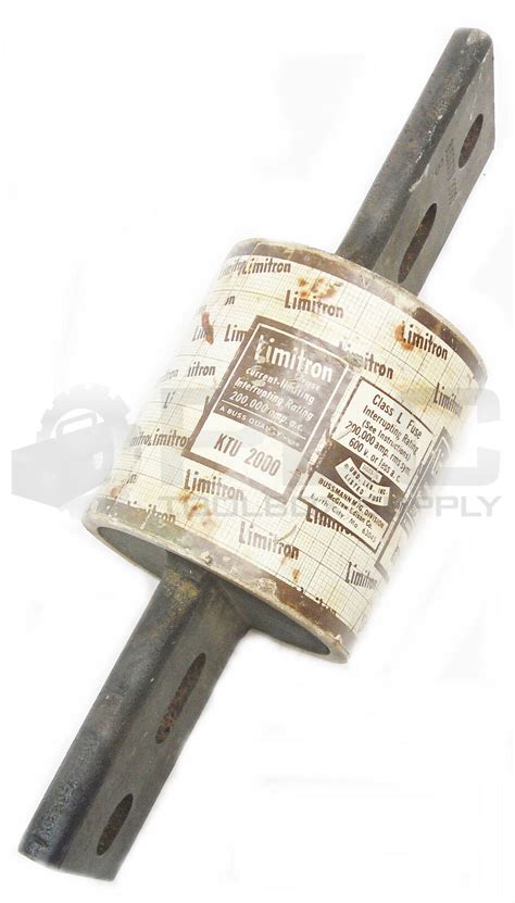 Bussmann Limitron Ktu 2000 Current Limiting Fuse 600v 200 000a Ktu2000