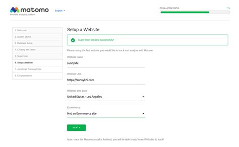 Github Senaith Project Matomo Web Analytics On Cloud In This