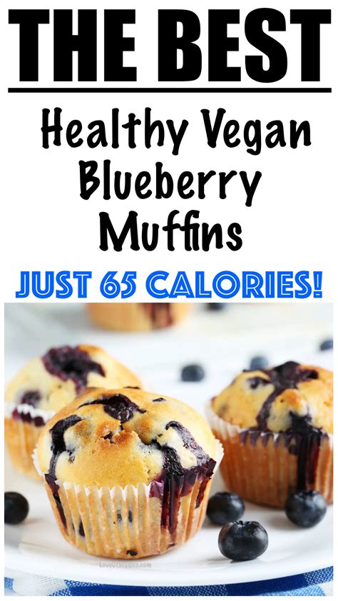 Vegan Blueberry Muffins Love Of Veggies